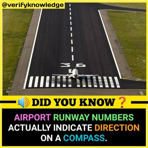 Did You Know Airport Runway Numbers Indicate Direction On A Compass