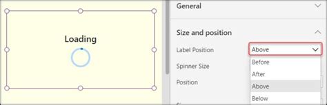 power apps modern spinner control how to use