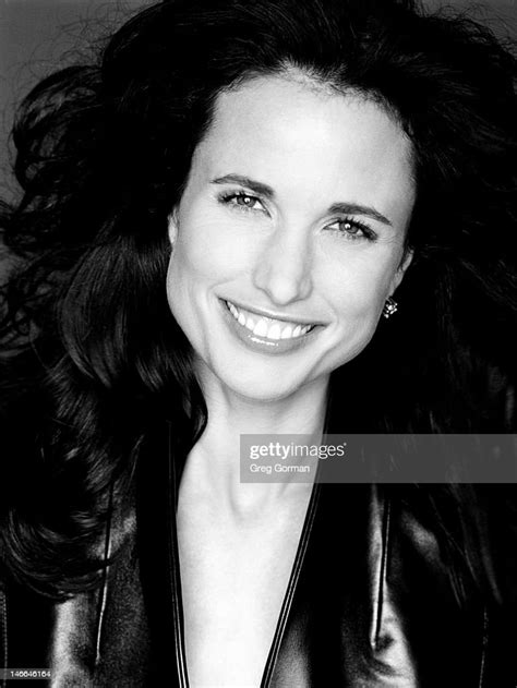 Actress Andie Macdowell Is Photographed For Venice Magazine On April