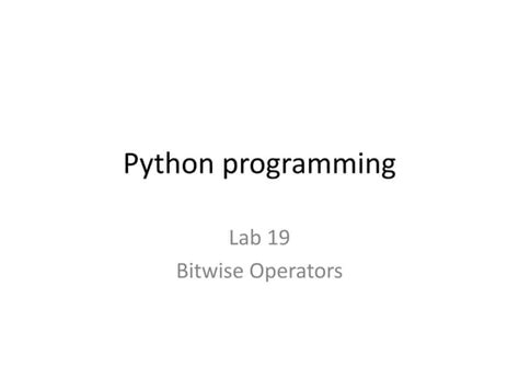 Python Programming Lab 19 Pptx Python Programming Lab 19 Pptx
