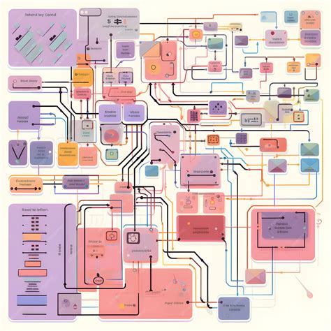 Indepth Overview Of Software System Flowchart Diagram In Computer Science Premium Ai Generated