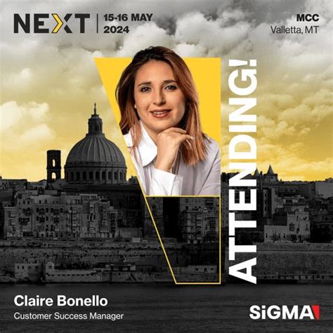 Claire Bonello On Linkedin Igaming Networking Industryevents Letsconnect Sigma