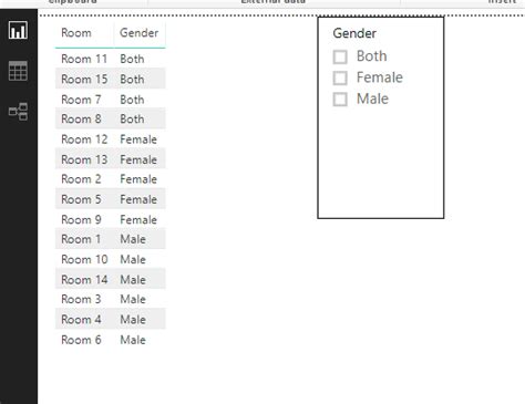 solved slicer single selection filters two values in ta