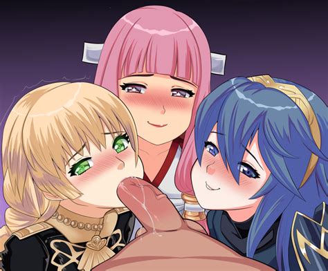 Fefex Ingrid Brandl Galatea Lucina Fire Emblem Mitama Fire Emblem