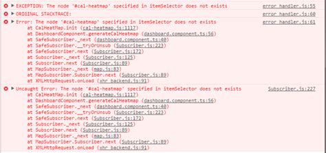 Angular Cal Heatmap Works Locally However Errors After Heroku