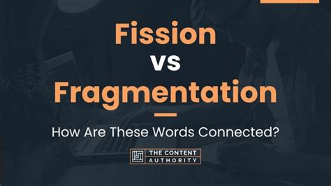 Fission Vs Fragmentation How Are These Words Connected
