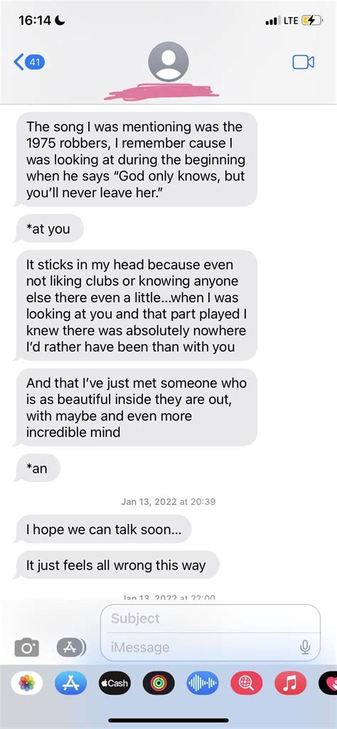 unhinged texts from the first and only person i ever met up with from