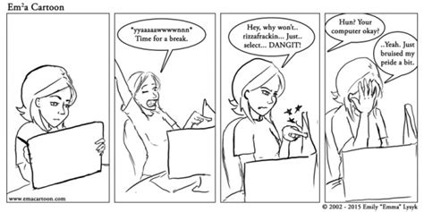 Touch Screen Em²a Cartoon