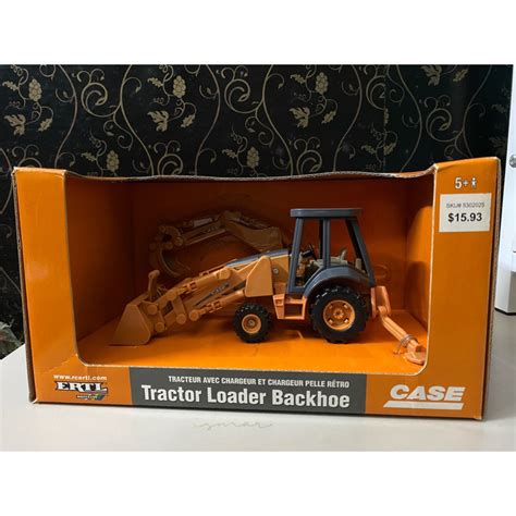 Backhoe Case 580 Super M Tractor Diecast Toys Shopee Malaysia