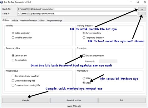 Cara Membuat File Bat Menjadi Exe Asleenz Site