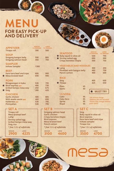 Mesa Filipino Restaurant Is Back For Sm City Dasmariñas Facebook