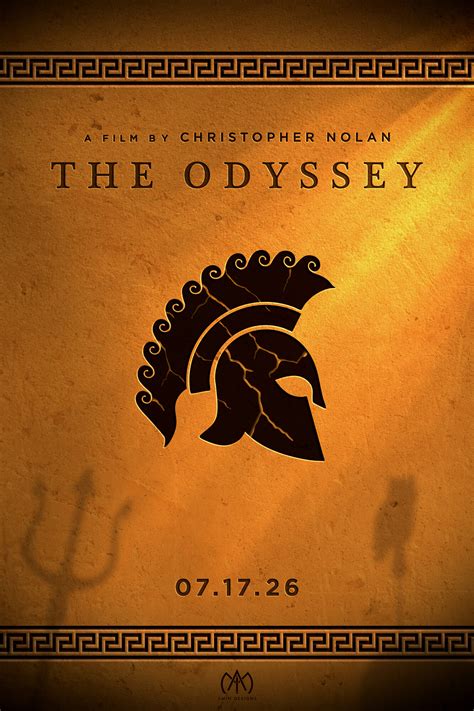 The Odyssey Poster By Amin Designs