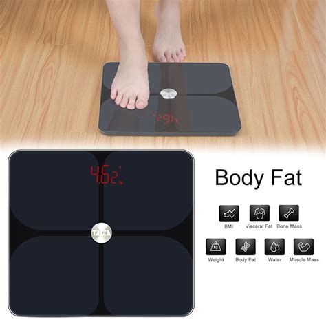 Body Fat Scale Floor Scientific Smart Electronic L Vicedeal