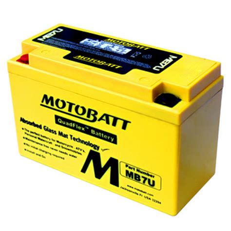 Motobatt With Quadflex Technology Motorcycle Battery Batteries Direct