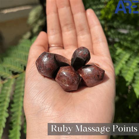Ruby Massage Points Aeora Rocks India Healing Crystals Superstore