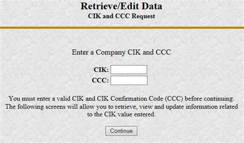 Update Contact Information In Edgar Certent Cdm