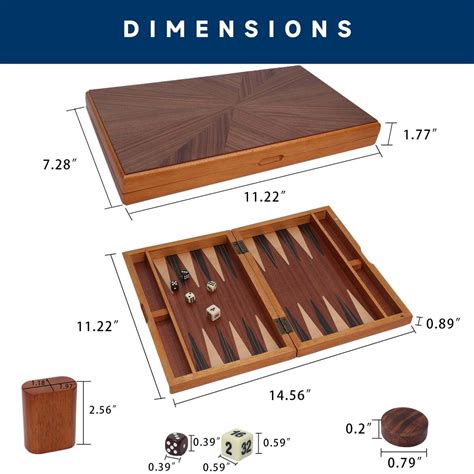 Backgamon Game Board Dimensions Luxury Backgammon Set The Earth Board