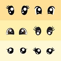 Ojos Y Boca Para Imprimir