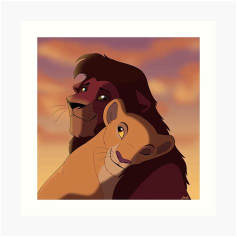 Kiara And Kovu Wallpaper