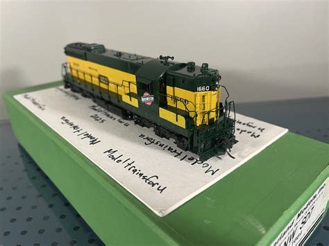 Ho Scale Overland Models Chicago And Northwestern Cnw Sd7 Omi 5162 Custom
