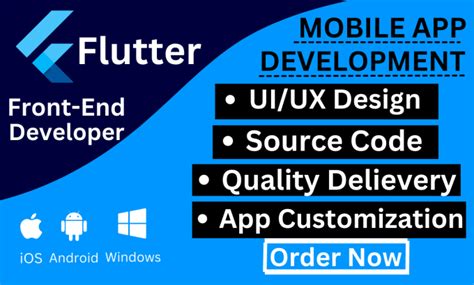 Design Your Flutter Front End And Develop Attractive Ui By Mahnoorsyed24 Fiverr