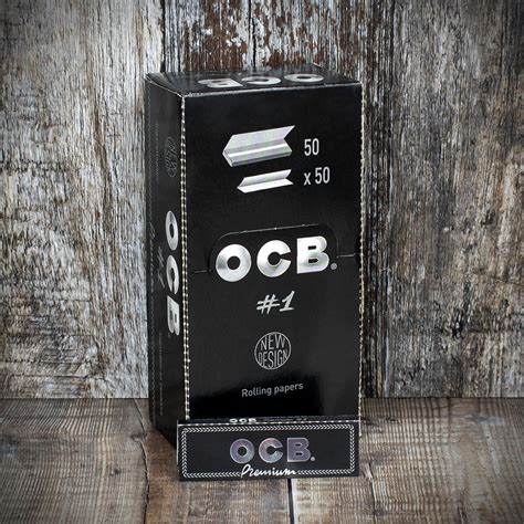 Ocb Regular Premium Rolling Papers Box Of 50 Smoke King
