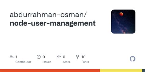 Github Abdurrahman Osmannode User Management
