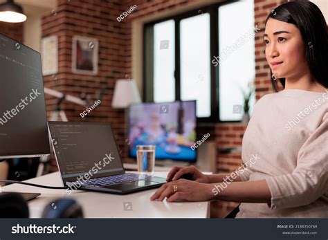 Software Web Developer Coding Html Script Stock Photo 2188350769 Shutterstock