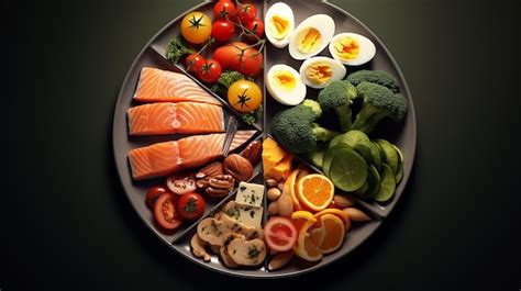 Premium Photo Healthy Diet Plate