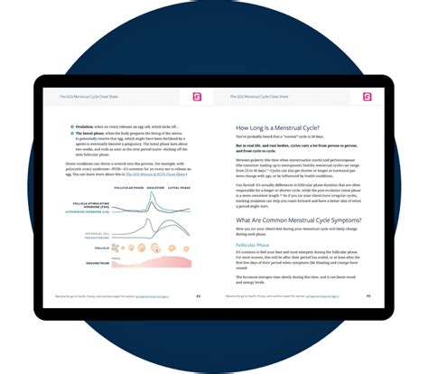 Menstrual Cycle Cheat Sheet Girls Gone Strong