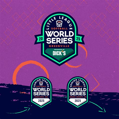 Logos Revealed For The 2025 Little League® World Series Events Little