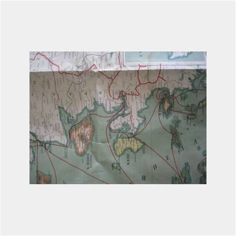 1930 Nea Hellas Yeni Yunanistan Haritası Fotokart