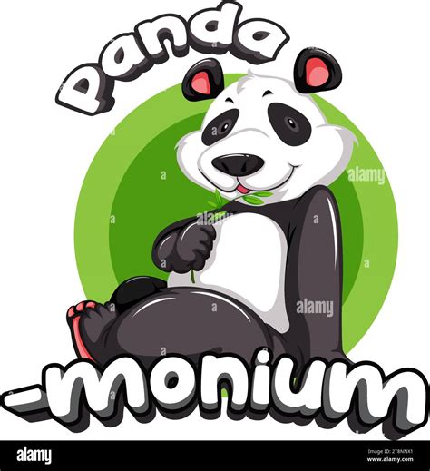 A Funny And Clever Cartoon Illustration Featuring Pandemonium With