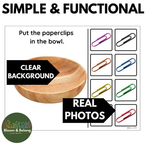 Errorless Schooloffice Themed Adapted Book Bundle For Life Skills Special Ed