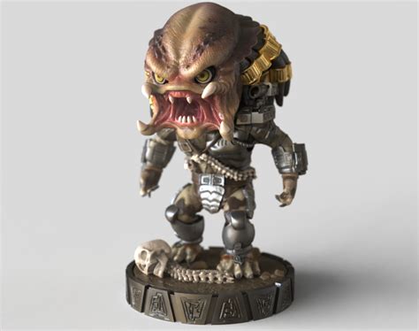 Predator Chibi Version Prey Chibi Monster Figurine Monster Series Edream Makers