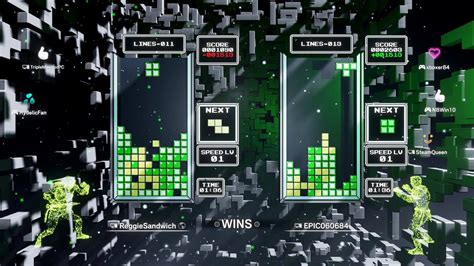 Tetris Effects Classic Score Attack Replicates Retro Tetris For A New