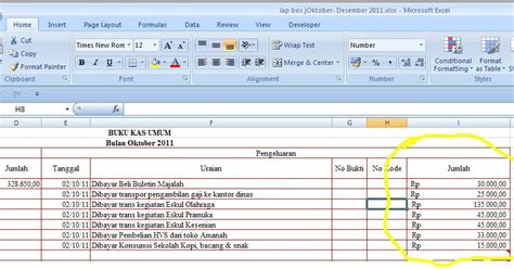 Mengatur Mata Uang Rupiah Rp Di Excel SDN CIGINTUNG