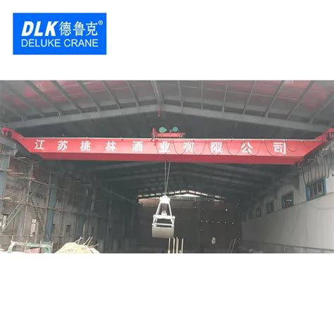 Mine Crane European Type Double Girders Electric Overhead Traveling Crane Certificate National