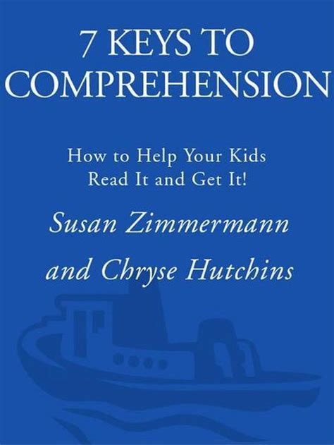 7 Keys To Comprehension Ebook Susan Zimmermann 9780307453181