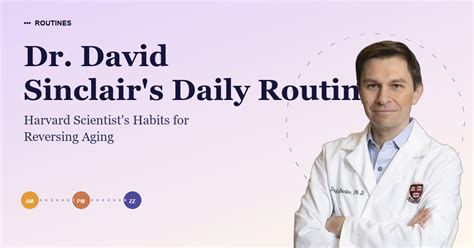 David Sinclairs Daily Routine 2026 Routines