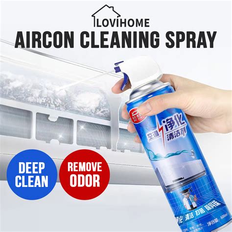 Sg Aircon Cleaning Spray Air Con Chemical Wash Air Freshener Odor