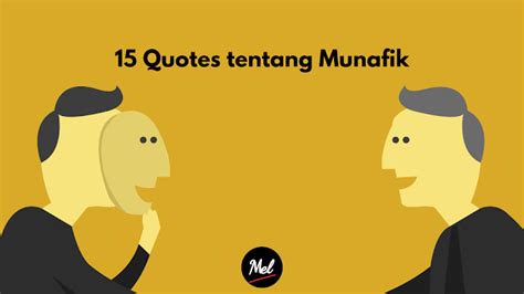 15 Quotes Tentang Munafik Catatan Mel