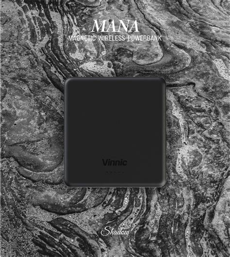 Vinnic Mana Magnetic Wireless Powerbank 8000mah Powerbank Vinnic Mana