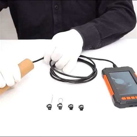 Промышленная камера-эндоскоп 4,3 "IPS HD1080P 8 мм одиночный объектив ...