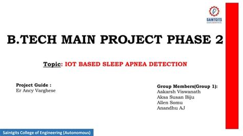 Iot Based Sleep Apnea Is Device Used To Monitor Patients With Sleeping Disorders Pptx