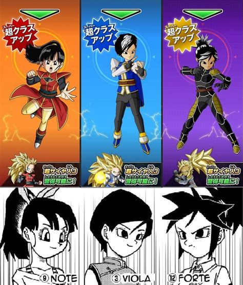 Dragon Ball Heroes Female Saiyans Super Class Up By Jamerson1 On