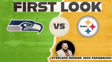 Preview Seahawks Vs Steelers Guest Nick Farabaugh Youtube