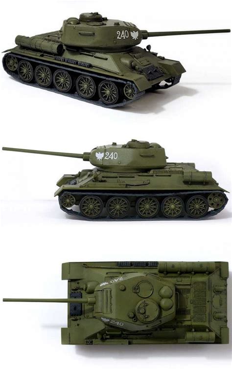 Model Kit Tank 13421 Soviet Medium Tank T 34 85 172 Car Model