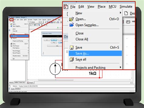 how to create and analyze circuits in multisim 14 steps