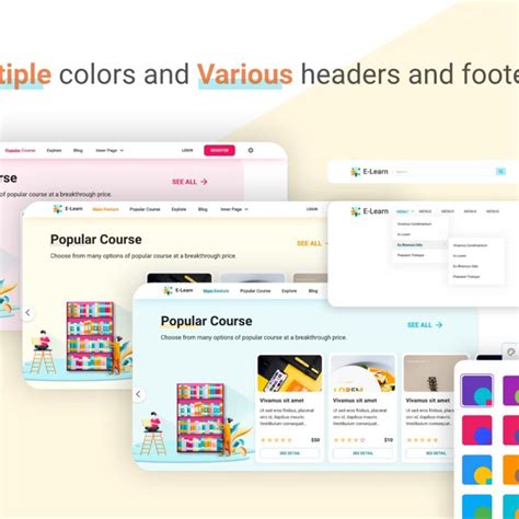 Edumoon Html React Vue Figma Education And E Learning Homepage
